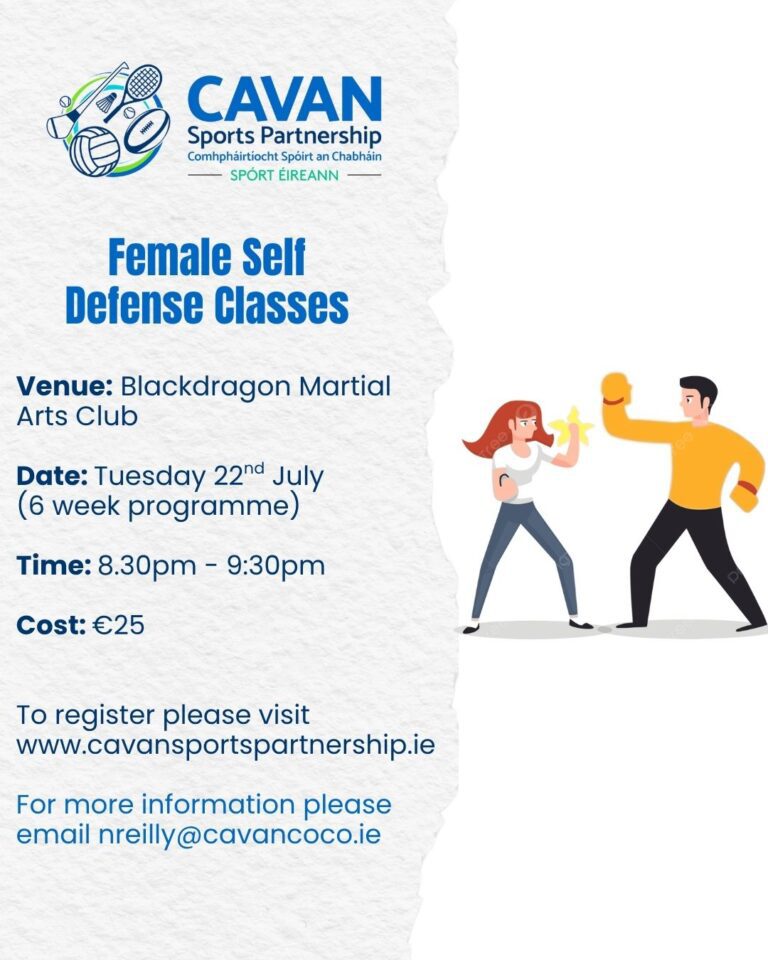Female Self Defense Classes | Cavan Sports Partnership