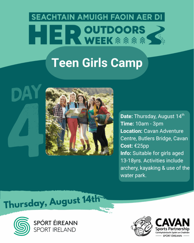 HER Outdoors - Teen Girls Camp | Cavan Sports Partnership