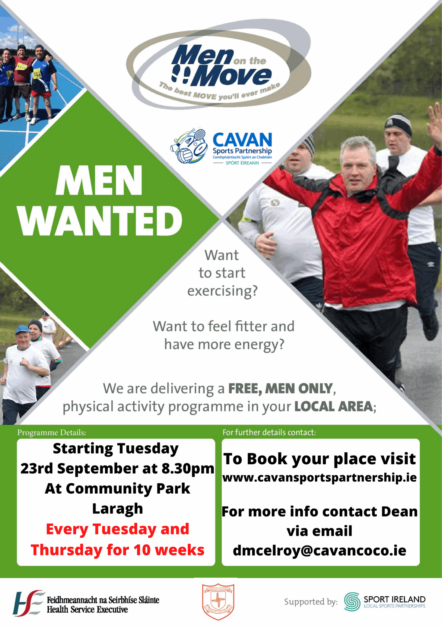 Men on the Move 10 week programme - Laragh